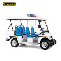 China EXCAR White 5 Seater Electric Patrol Car 5KW 72V with 60-80km Range and 600kg Capacity for sale