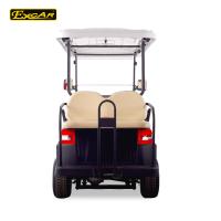 China 48V 3.7kW Electric Golf Car 4 Seater Battery Powered Buggy with Curtis Controller for sale