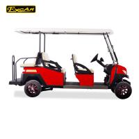 China 48V 3.7kW Electric Golf Car 4 Seater Battery Powered Buggy with Curtis Controller for sale