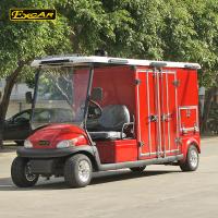 China Custom 48V Electric Ambulance Car - 2 Passenger Hospital Vehicle with 45 km/h Speed and 90 km Range for sale