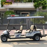 China 4 Seater Electric Golf Cart for Security Patrol - 48V 3700W Motor, 600KG Capacity, 70-90km Range for sale