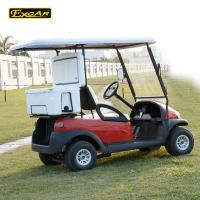 China 48V 3700W AC Motor 2 Seater Electric Golf Car with Ice Box Custom Buggy for sale