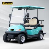 China Low Noise AC Electric Golf Cart for Resort Patrol, 4 Passenger Layout, 135mm Ground Clearance and Lithium Power Pack for sale