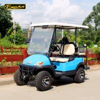 China Low Noise AC Electric Golf Cart for Resort Patrol, 4 Passenger Layout, 135mm Ground Clearance and Lithium Power Pack for sale