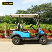 China Low Noise AC Electric Golf Cart for Resort Patrol, 4 Passenger Layout, 135mm Ground Clearance and Lithium Power Pack for sale