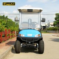 China White 4 Seater Electric Golf Buggy 48V 3.7KW Curtis Controller 275A for sale