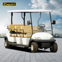 China EXCAR 8-Seater Electric Golf Buggy 48V 3.7KW with Aluminum Chassis 4292x1219x1828mm Dimensions for sale
