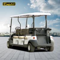 China EXCAR 8-Seater Electric Golf Buggy 48V 3.7KW with Aluminum Chassis 4292x1219x1828mm Dimensions for sale