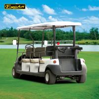 China 11 Seater Electric Golf Buggy 48V 275A Curtis Controller Trojan Acid Battery Custom Logo for sale
