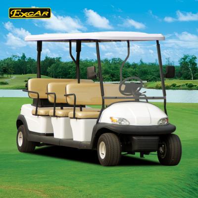 China Electric Club Car Golf Cart 8 Passenger 48V 3.7kW with Trojan Battery for sale