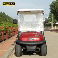 China EXCAR 48V 3700W 2 Seater Electric Golf Car 80-100km Range Steel Body Custom for sale