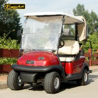 China EXCAR 48V 3700W 2 Seater Electric Golf Car 80-100km Range Steel Body Custom for sale