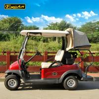 China EXCAR 48V 3700W 2 Seater Electric Golf Car 80-100km Range Steel Body Custom for sale