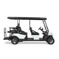 China 4+2 Seater Lifted Hunting Golf Car 48V 5KW AC Electric Golf Cart for Off-Road Use for sale