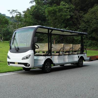 China 72V 7.5KW AC Electric Sightseeing Shuttle Bus Chassis for Golf Amusement Park for sale