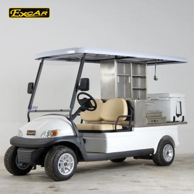 China Utility Electric Cart 48V with Trojan Battery & Curtis Controller - 2 Passenger Capacity, 23-45 km/h Speed Range for sale