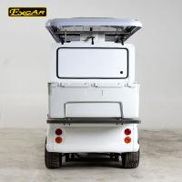 China Aluminum Electric Food Cart 2 Seats Buggy Car 48V 3.7KW AC Motor by Chinese Excar Manufacture for sale
