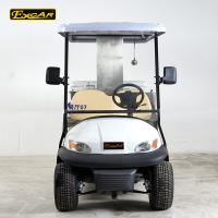 China Aluminum Electric Food Cart 2 Seats Buggy Car 48V 3.7KW AC Motor by Chinese Excar Manufacture for sale