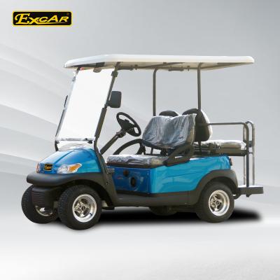 China 48V Electric Golf Cart with Flip Flap Rear Seat Custom Color Options AC Motor for sale