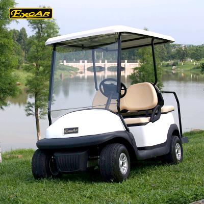 China 48V Lithium Battery Mini Electric Golf Car 2+2 Seats AC Motor 3.7kW for sale