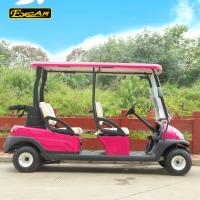 China 4 Person Electric Golf Car 48V 3.7kW AC Motor CE Certified Custom Color for sale