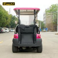 China 4 Person Electric Golf Car 48V 3.7kW AC Motor CE Certified Custom Color for sale