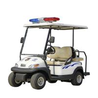 China White 4 Seater Electric Security Patrol Vehicle 48V 3.7KW with 360kg Load Capacity and 45km/h Speed for sale