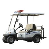 China White 4 Seater Electric Security Patrol Vehicle 48V 3.7KW with 360kg Load Capacity and 45km/h Speed for sale