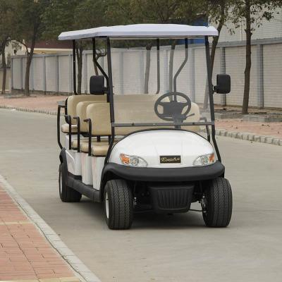 China Excar 48V 11 Passenger Electric Sightseeing Bus with 45km/h Speed and 80km Range for Commercial Use for sale