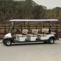 China Excar 48V 11 Passenger Electric Sightseeing Bus with 45km/h Speed and 80km Range for Commercial Use for sale