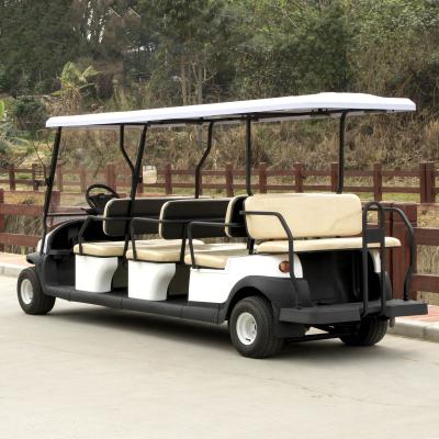 China 11 Seater Electric Golf Buggy & Sightseeing Car 48V 510kg Capacity CE Certified for Commercial Use for sale