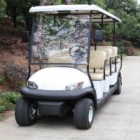China White Aluminum Trojan Battery Golf Cart 11 Seater with 48V System | 45 km/h Speed | 510 kg Capacity for sale