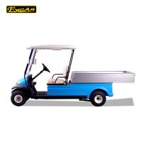 China EXCAR 48V 2-Seater Electric Hotel Buggy Car with 3350mm Length and Waterproof Accelerator for sale
