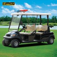 China ADC 48V 3.7KW Electric Patrol Car - 4 Person Golf Cart with 3200mm Length and 1 Year Warranty for sale