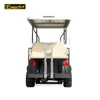 China 6 Seats Club Car Golf Cart 48V 3.7KW ADC Motor with Trojan Battery for sale