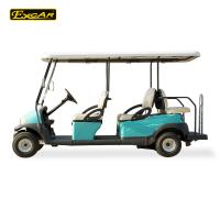 China Trojan Battery Electric Golf Car - 6 Passenger Street Legal Cart with 3454mm Length and 48V System for sale