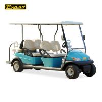 China Trojan Battery Electric Golf Car - 6 Passenger Street Legal Cart with 3454mm Length and 48V System for sale