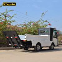 China Blue 2 Seater Electric Utility Car 7.5KW 48V Trojan Battery 640kg Load for sale