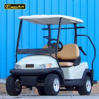 China ISO Approved Electric 2 Seater Golf Cart 48V 275A Curtis Controller Trojan Battery for sale