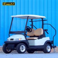 China ISO Approved Electric 2 Seater Golf Cart 48V 275A Curtis Controller Trojan Battery for sale