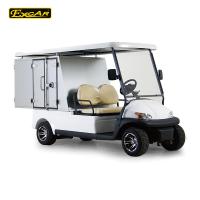 China 48V Trojan Battery Utility Golf Cart with 2-Seater Cargo Design, 45 km/h Speed and 90 km Range for Commercial Applications for sale