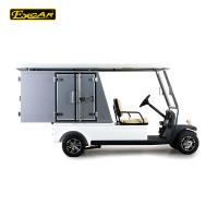China 48V Trojan Battery Utility Golf Cart with 2-Seater Cargo Design, 45 km/h Speed and 90 km Range for Commercial Applications for sale