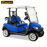 China Blue 48V Mini Electric Golf Buggy with Trojan Battery & Curtis Controller - 3700W Motor, 600kg Capacity for sale