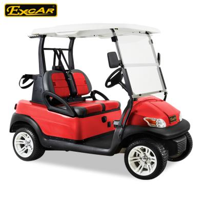 China 2 Seater Electric Golf Cart 48V 3700W with Curtis Controller for Golf Club for sale