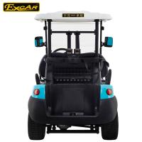 China EXCAR 2 seater Mini Electric Golf Cart Trojan Battery golf car/Curtis Controller for sale
