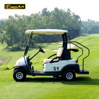 China Excar Mini 2 Person 48V Electric Golf Car with 80-100km Range and 600KG Capacity for sale
