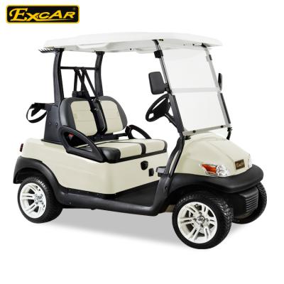 China EXCAR Club Course Electric Golf Car 48V 2 Seater with Trojan T-875 Batteries for sale