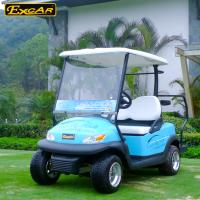 China EXCAR 2 seater Mini Electric Golf Cart Trojan Battery golf car/Curtis Controller for sale