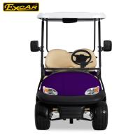 China EXCAR 48V Four Wheel Electric Golf Buggy with 600KG Capacity and 70-90km Range - Purple Color for sale