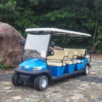 China EXCAR Electric Golf Buggy with 48V Trojan Acid Battery & Curtis Controller - 11 Passenger Capacity, 510kg Load for sale